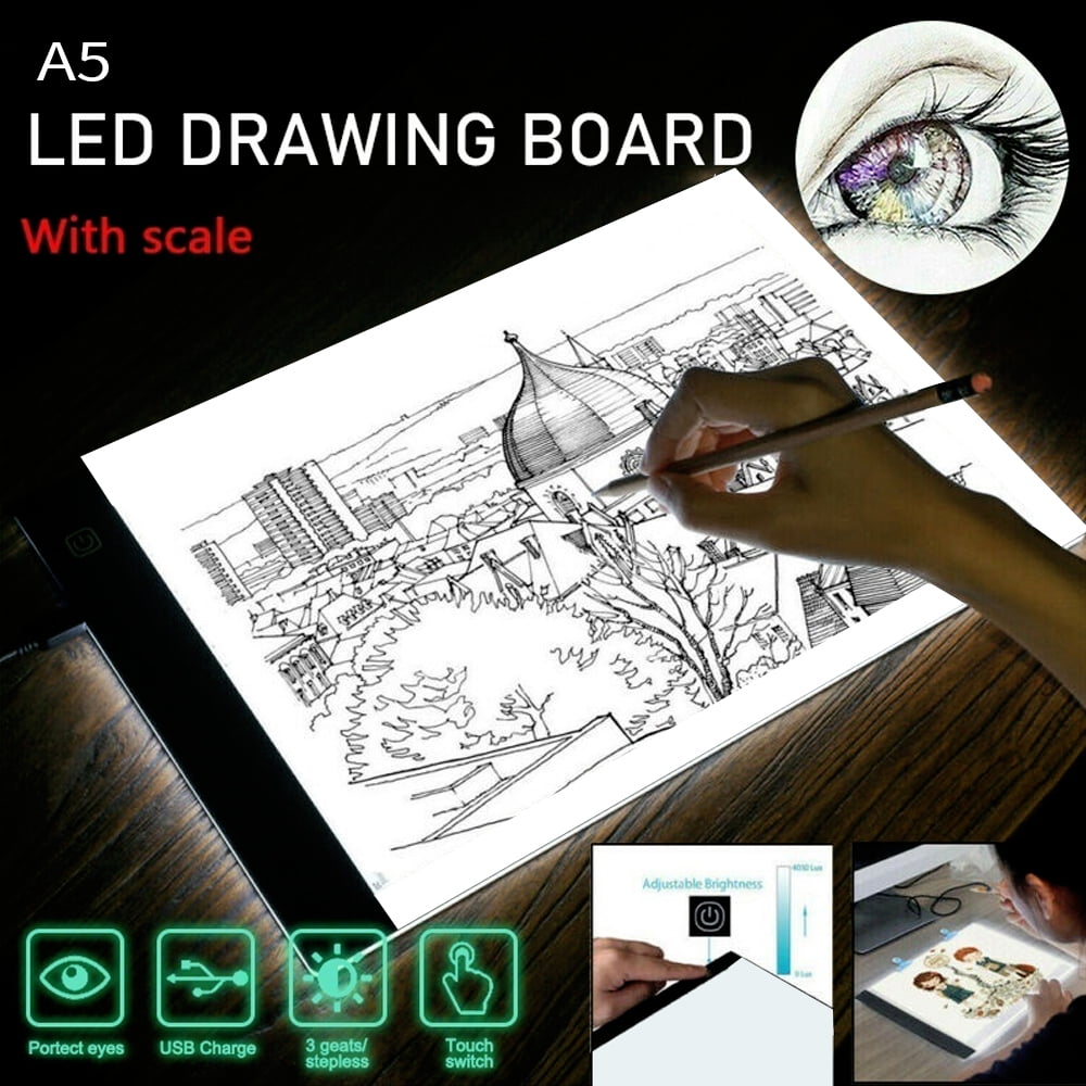 BASSTOP A4/A5 LED Drawing Board,Portable LED Tracing Board,LED Copy ...