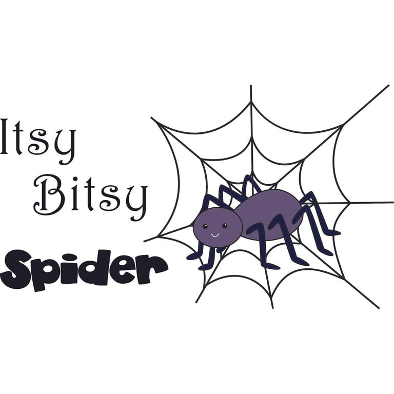 Itsy Bitsy Spider Clip Art