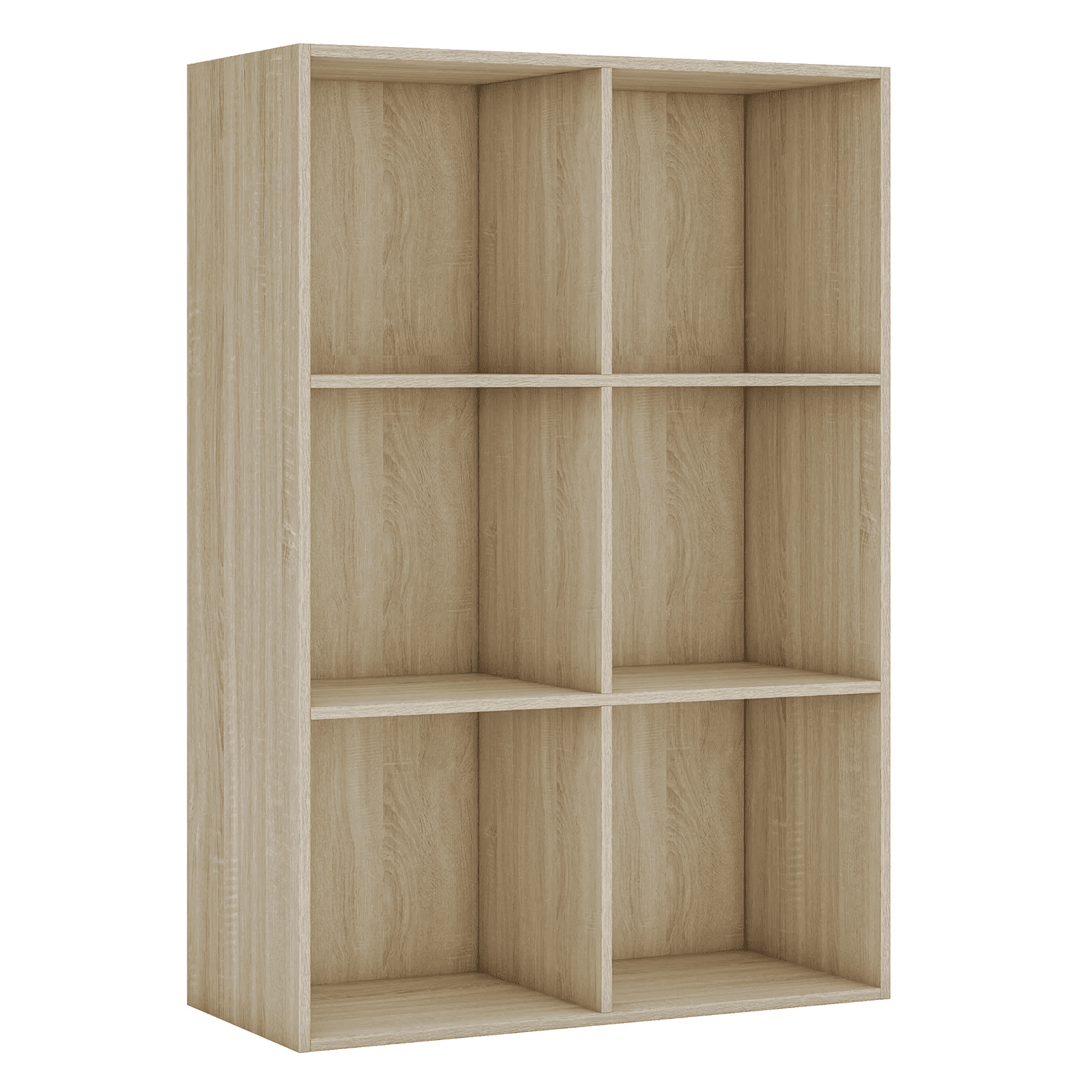 Homfa 6 Cubes Bookcase, Storage Cabinet Unit Freestanding Display Stand ...