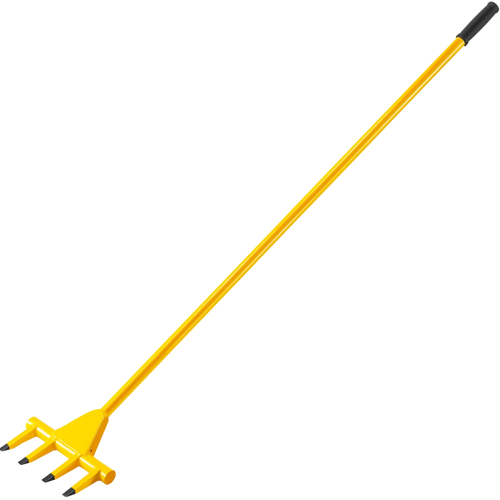 BENTISM Deck Wrecker Pry Bar Deck Wrecking Bar 4-Tine 56-Inch ...