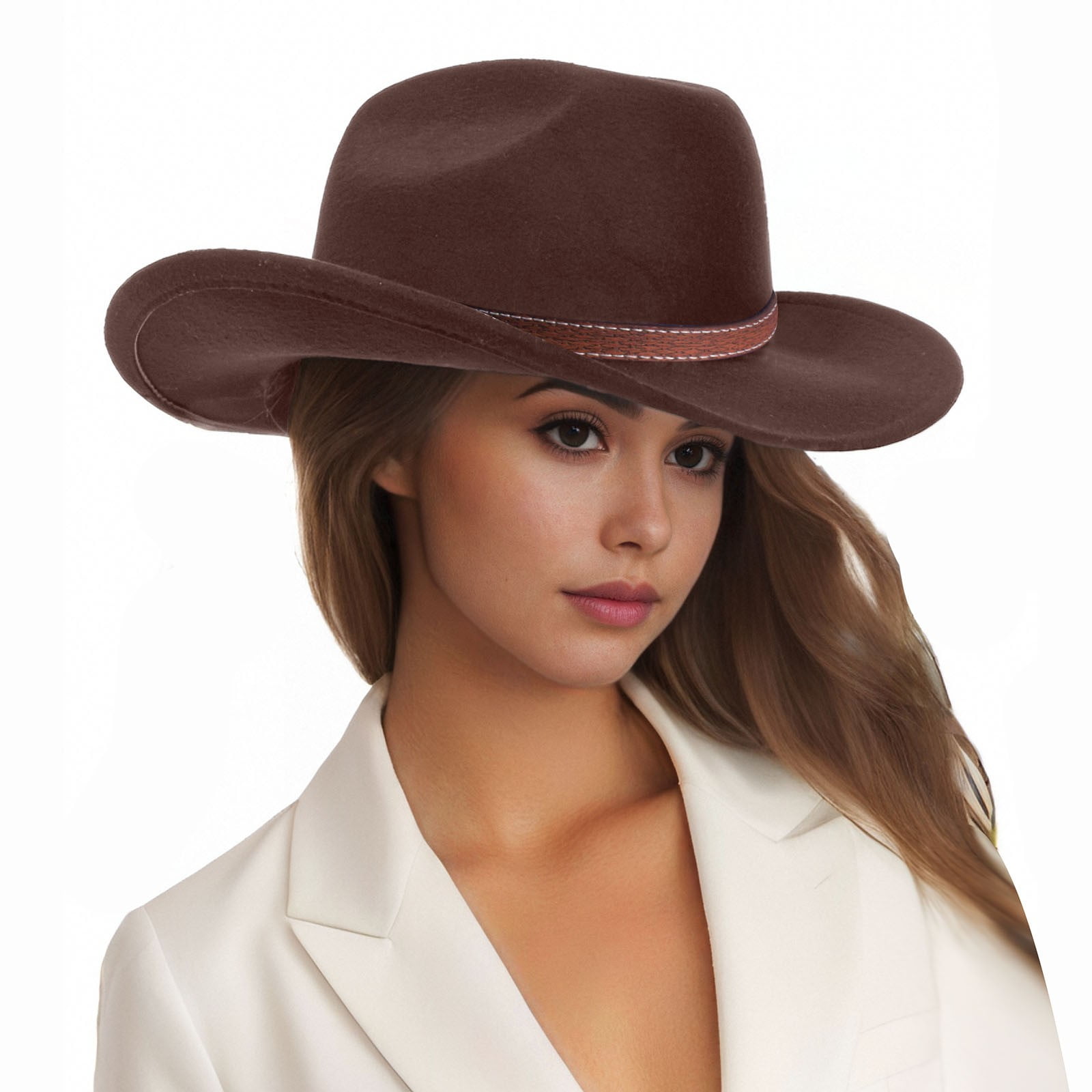 Click here for Hhspeishii Sun Hats Western Cowboy Hat For Men Wom... prices