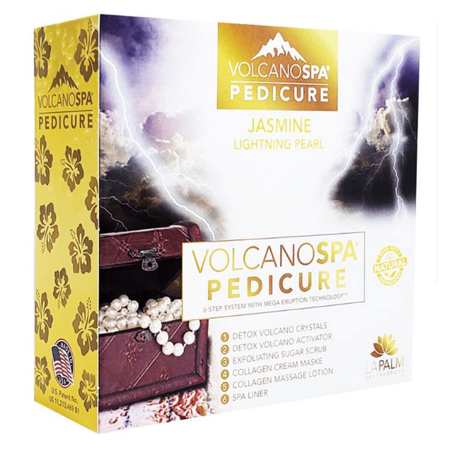 La Palm Volcano Spa Pedicure - 5-Step System w/Mega Eruption Technology ...