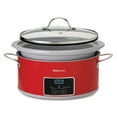 Betty Crocker Programmable 6 qt Red Slow Cooker - Walmart.com