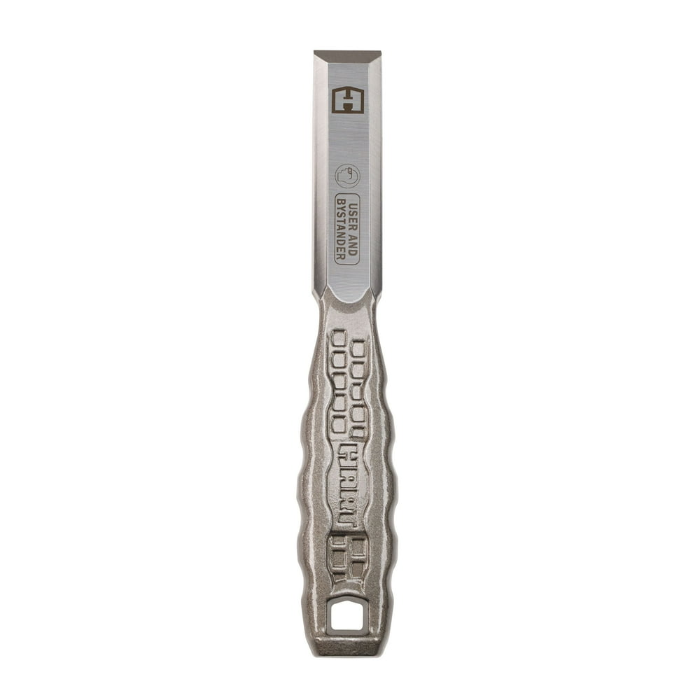 HART 1-inch Construction Chisel, Single-Piece Fully Forged Steel ...