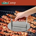 Dr.Camp, Stainless Steel Burger Press, 7 inch, Heavy Duty Grill Tool ...
