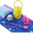 Barbie Chelsea Camping Playset with Owl Sleeping Bag Binoculars and ...