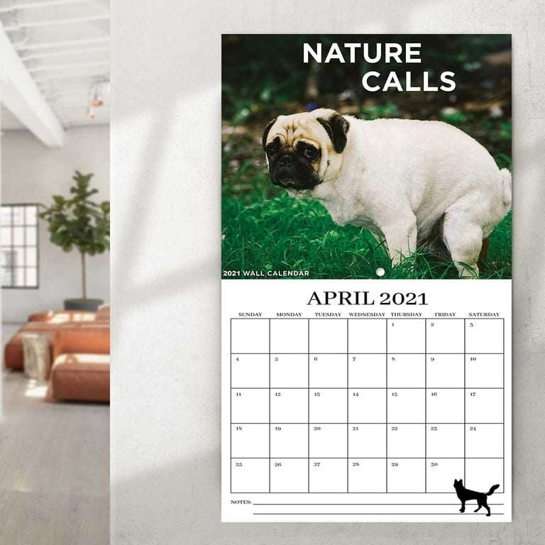Dog Calendar Stickers Reminder