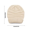 Knitted Acrylic Caps Hat for Men Women Winter Hats Fashion Warm Caps ...
