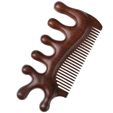 Women's Large Wide Tooth Comb with Big Thick Teeth, Heat-Resistant ...