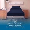 3-Piece Hospital Bed Sheet Set – 100% Egyptian Cotton, 300 Thread Count ...