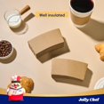 500 pieces of paper coffee cup sleeves, brown sleeves suitable for 10 ...