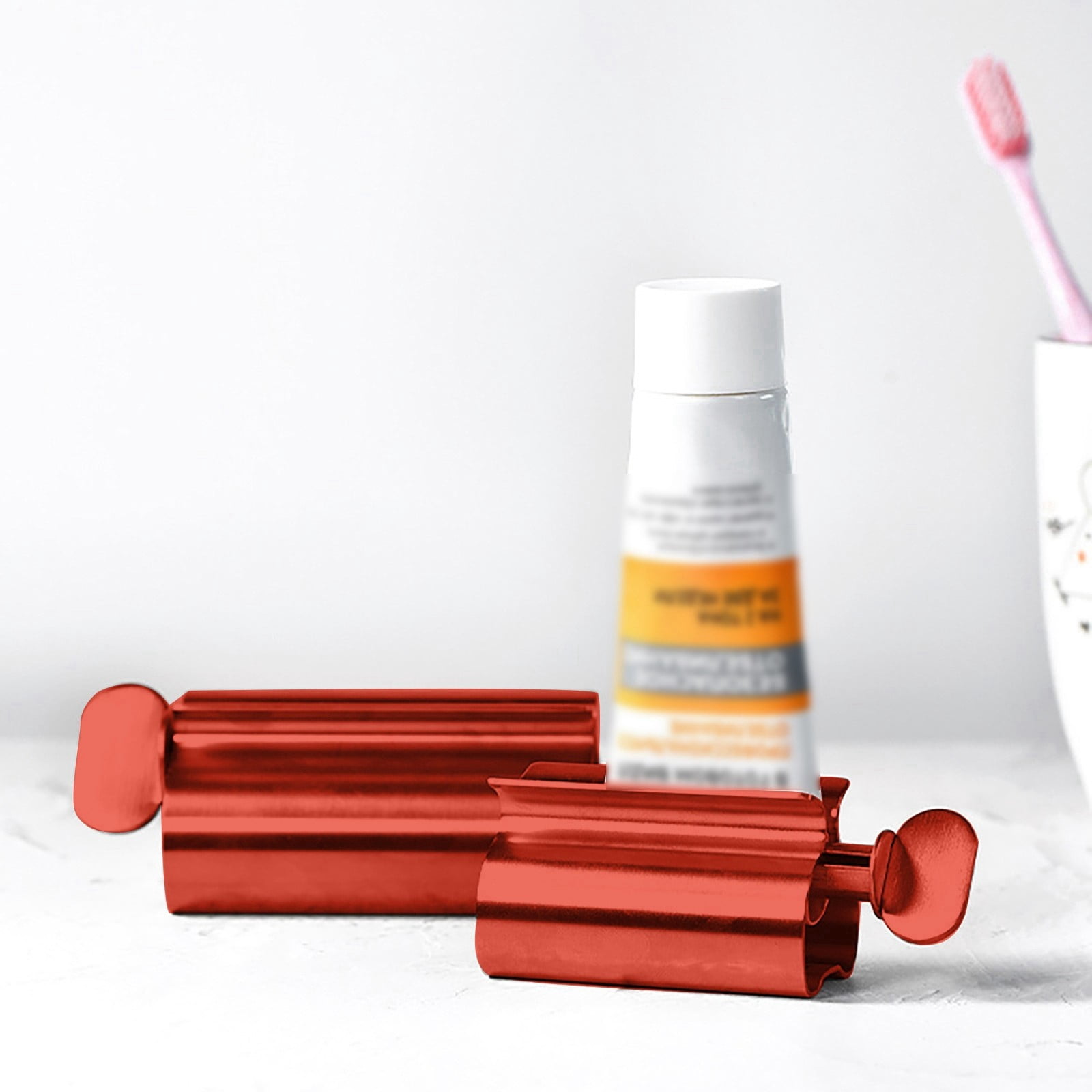 Face Ice Roller Toothpaste Tube Roller Stainless Steel Tube Roller ...