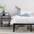 King 16-inch Heavy Duty Metal Bed Frame with 3,500 lbs Weight Capacity ...