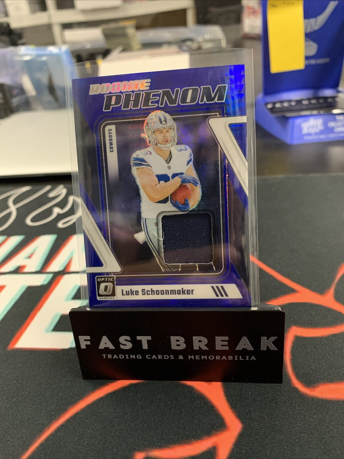 2023 Panini Donruss Optic Luke Schoonmaker #RP-LS Patch Limited Edition ...