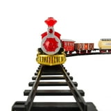 Blue Block Factory Kids Battery Operated Electric Railway Train Set for ...