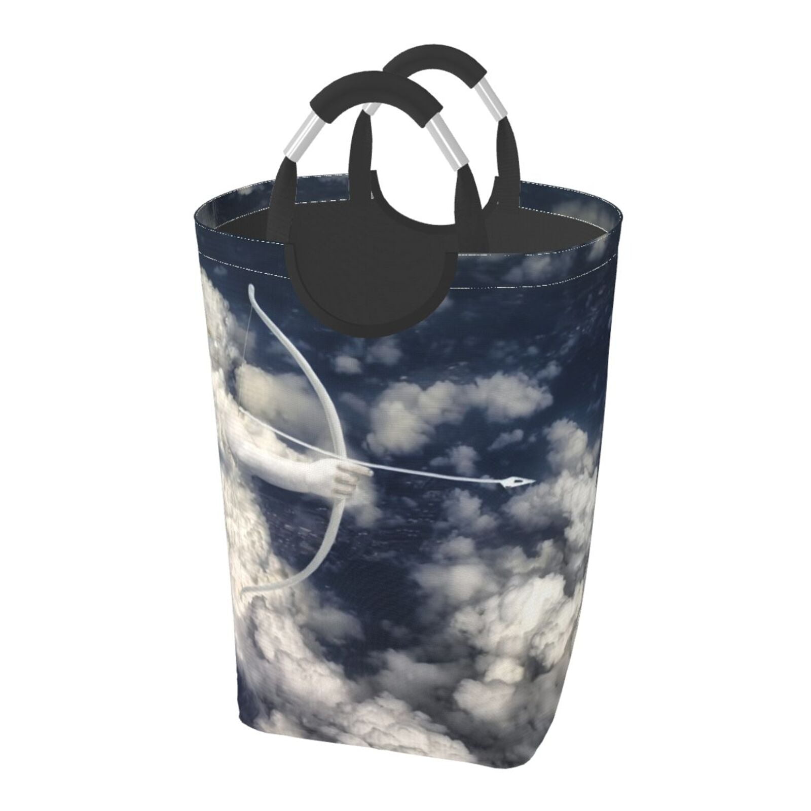 XMXY Cupid Coud Sky Rectangular Laundry Basket Organizer , Collapsible ...