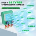 HVAC Digital Manifold Gau Set for 92 Refrirant, TFT Display Gaus Dual ...