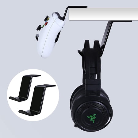 XYCCA Under Desk & Desktop Controller Holder Stand (2 Pack) for XBOX ...