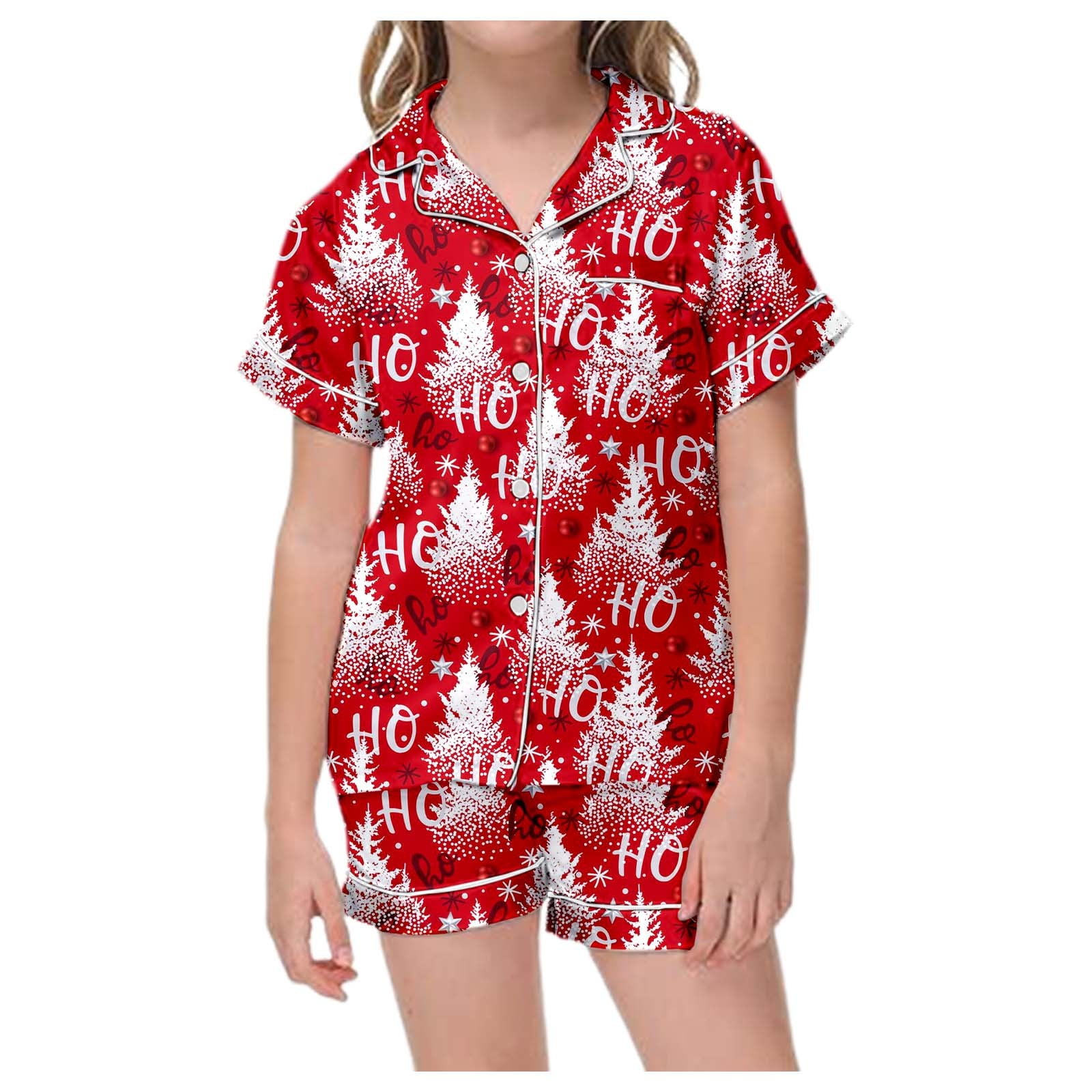 Click here for Fgnfyis Girl Pajamas Kids Christmas Classic Print... prices