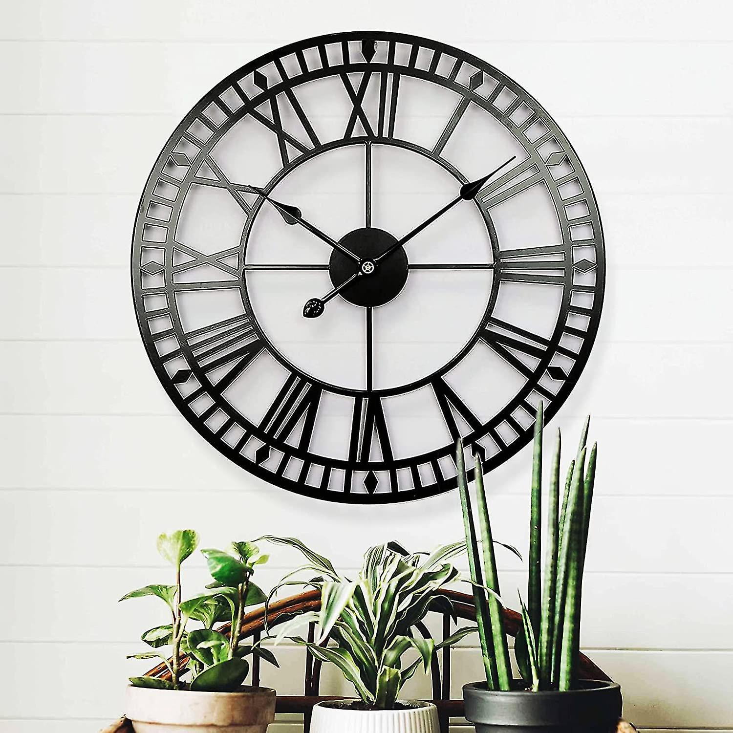 Click here for Yeegool Weatherproof Garden Clock Retro Roman Nume... prices