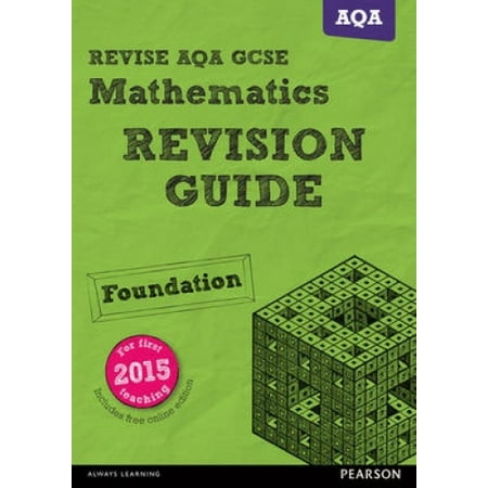 Pearson REVISE AQA GCSE (9-1) Maths Foundation Revision Guide: for home learning, 2022 and 2023 ...