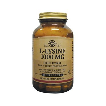 Solgar l-lysine tablets, 1000 mg, 250 ct - Walmart.com
