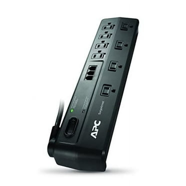 APC 6-Outlet Surge Protector 840 Joules, SurgeArrest (P6B) - Walmart.com