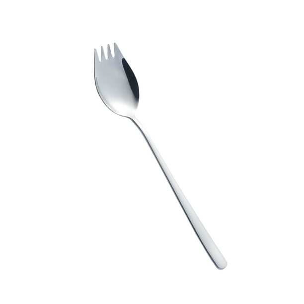 Spork of Steel Utensils Set | Heavy Duty Rust- Stainless Steel Flatware ...