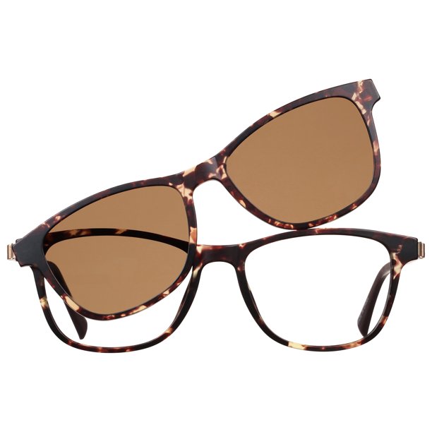 Bio Eyes Womens Prescription Eyeglasses, OPAL, Matte Tortoise, 51.0-16.5-140 - Walmart.com