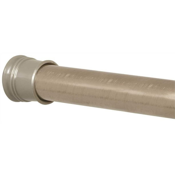 PROPLUS®ADJUSTABLE TENSION SHOWER ROD, 51-86 IN., BRUSHED NICKEL per 3 ...