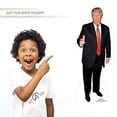 Donald Trump Cardboard Cutout Standup-6 Feet Life Size Trump Stand up ...