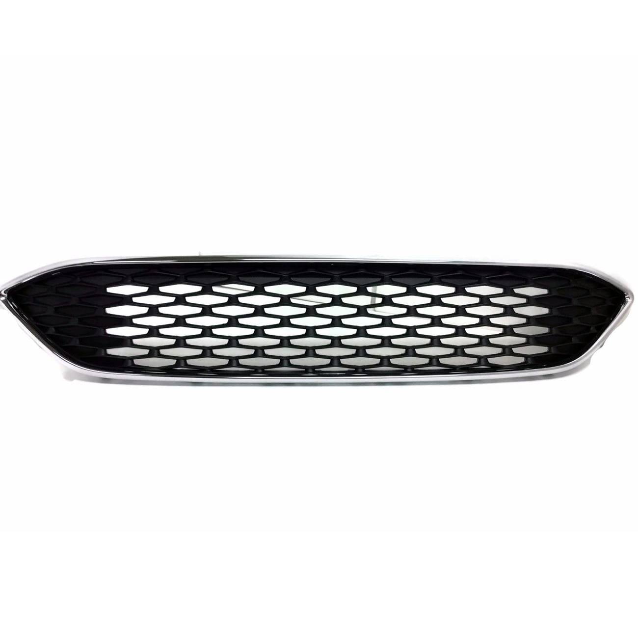 AUTOPA F1EZ-8200-B Front Upper Center Chrome Trim with Mesh Grille for ...