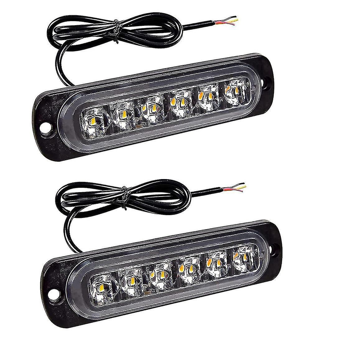 Luces estroboscópicas de emergencia LED, luz intermitente ...