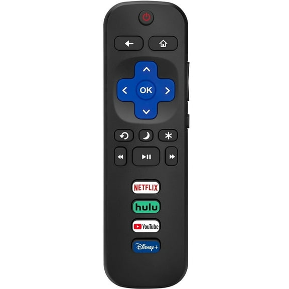 Pack of 2 Replacement Remote Control Only for Roku TV, Compatible for ...