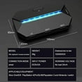 ZIYOULANG G6L RGB Backlit Gaming Controller Converter, TYPE-C USB Keyboard and Mouse LED Adapter ...