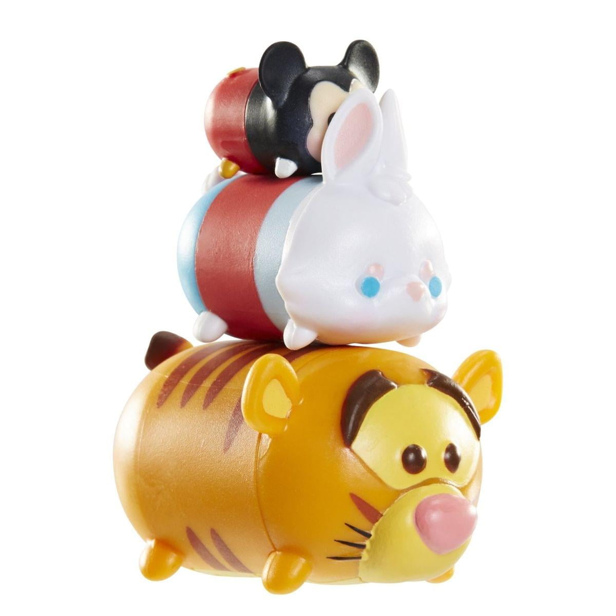 Disney Tsum Tsum Mickey, White Rabbit & Tigger Mini Figures, 3 Pack ...