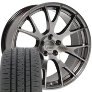 22 inch Chrome 5822 Wheels & Bridgestone Tires fit GM Trucks - GMC ...