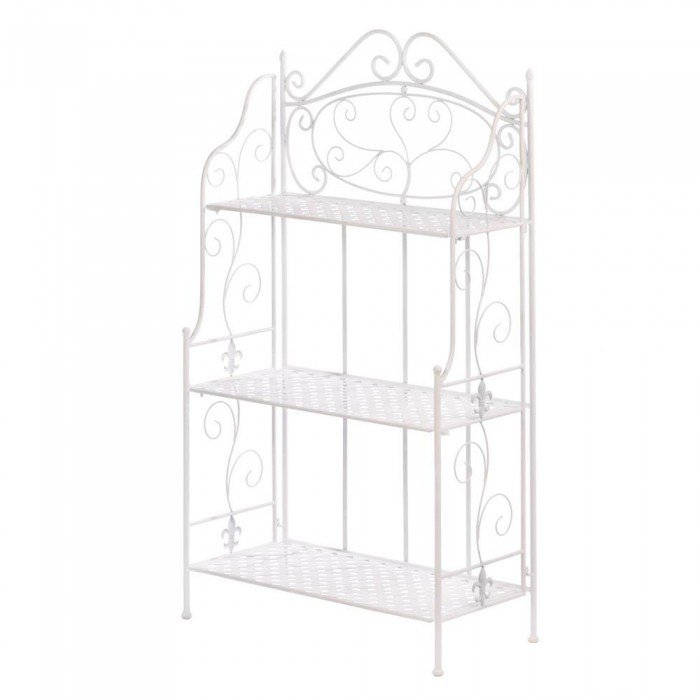 WHITE BASKET WEAVE BAKERS RACK - Walmart.com - Walmart.com
