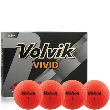 Volvik 63672 Vivid Pink Golf Balls - 1 Dozen,Matte Pink | Walmart Canada