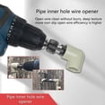 PVC Thread Maker Tool 1/2inch 3/4inch PVC Pipe Threading Dies Plumbing ...