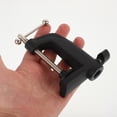 BESTYASH Adjustable Desk Mount Clamp Black Metal Clip for Mic Boom Arm ...