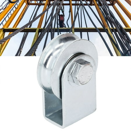 Rope Groove Pulley Wheel, Waterproof Low Vibration Stainless Steel 0.8T ...