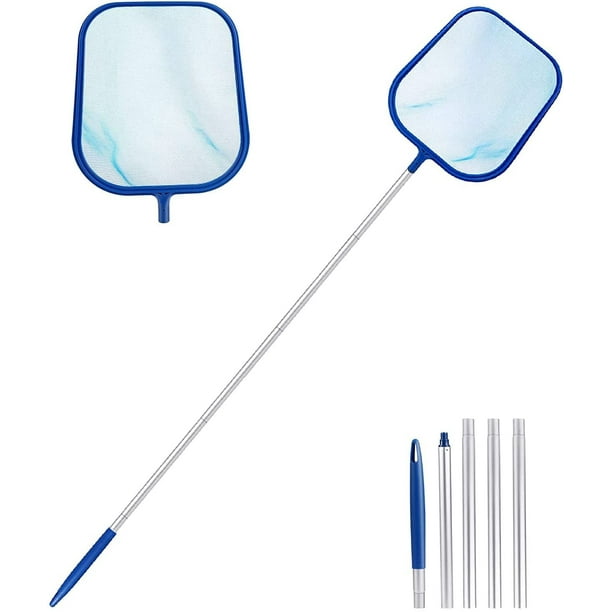 Fine Mesh Pool Skimmer Professional Pool Net, Swimming Pool Leaf Net ...