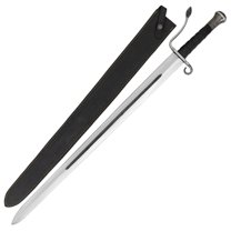Armory Replicas High Carbon Spring Steel Sword – Full Tang, Double ...
