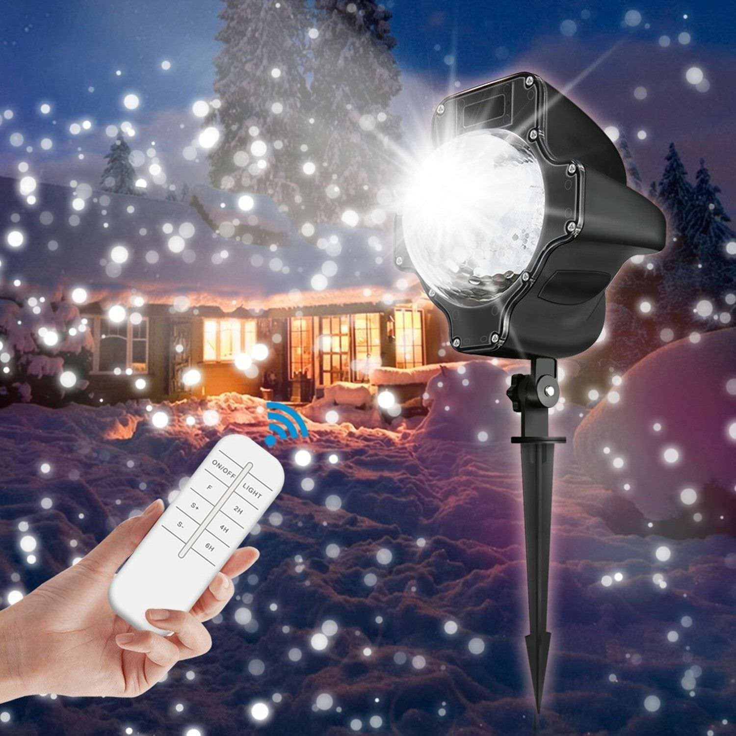 Falling Snow Projection