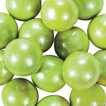 Large Green Gumballs, 97 Pieces, 2 lbs, Candy Buffet, Wedding ...