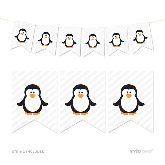 Pennant Party Banner Arctic Penguin - Walmart.com