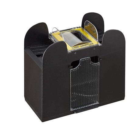 Card games electric automatic mixing card machine 2 vice operated poker ...