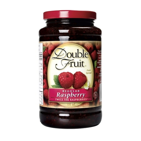 Double Fruit Regular Raspberry Fruit Spread 500mL | Walmart Canada