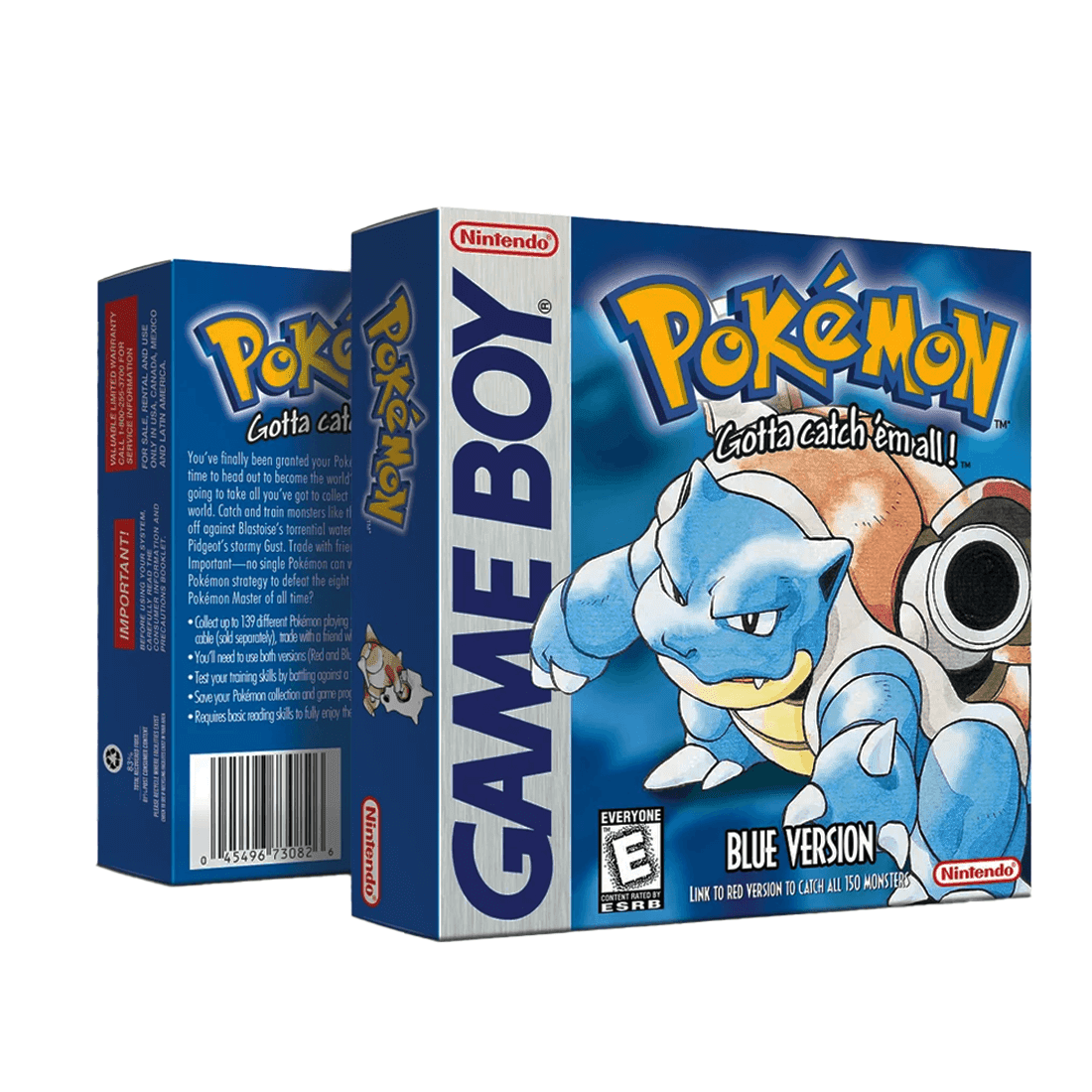 Pokémon Blue Versión Game Boy Nuevo En Caja Con Acrílico | Walmart en línea